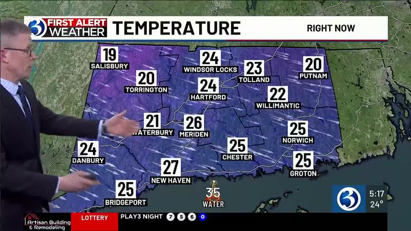 FORECAST: Rain Saturday, possible measurable snow Sunday, bitter cold ... FORECAST: Rain Saturday, possible measurable snow Sunday, bitter cold ...