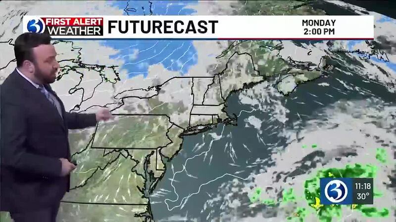 FORECAST: Rain Saturday, possible measurable snow Sunday, bitter cold ... FORECAST: Rain Saturday, possible measurable snow Sunday, bitter cold ...