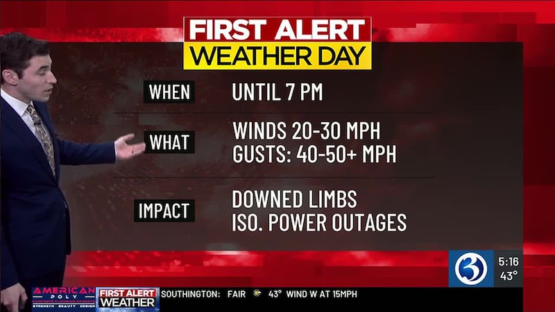 FORECAST: A First Alert Weather Day for snow tonight FORECAST: A First Alert Weather Day for snow tonight