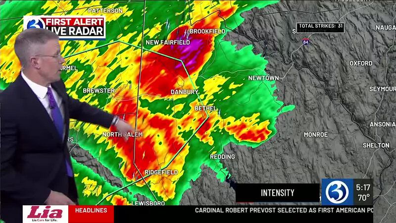 FORECAST: First Alert Weather Day for heavy rain and storms later FORECAST: First Alert Weather Day for heavy rain and storms later