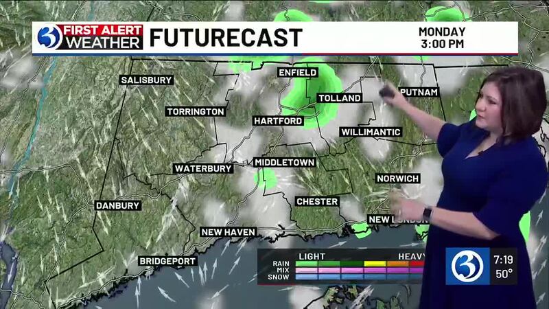 FORECAST: Breezy today, an isolated shower or storm is possible this ... FORECAST: Breezy today, an isolated shower or storm is possible this ...